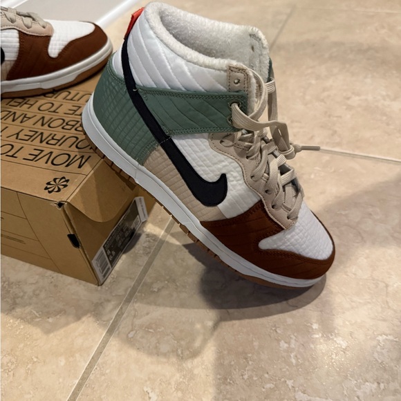 Nike | Shoes | Nike Multicolor Hightop Sneakers | Poshmark